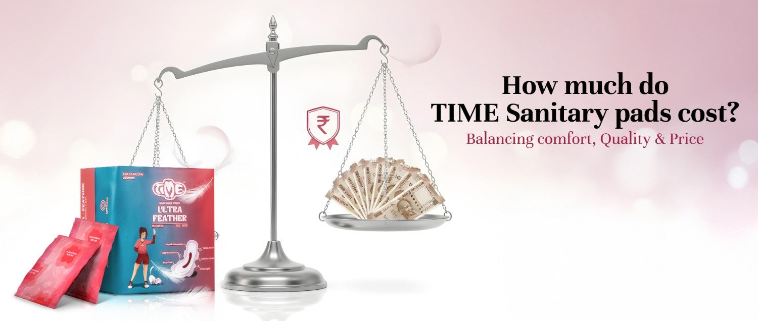 How Much Do Time Sanitary Pads Cost? – TIMEPADS