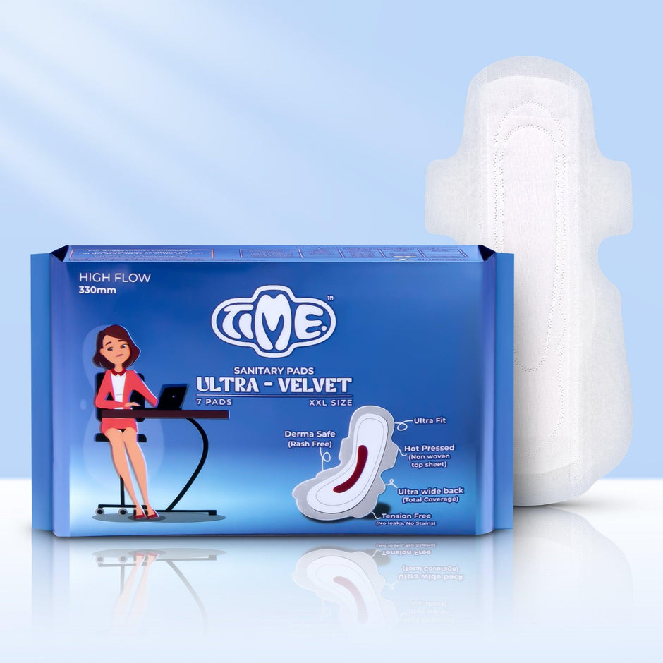 Best Cotton Pads for Heavy Flow - Affordable TIME Sanitary Pads