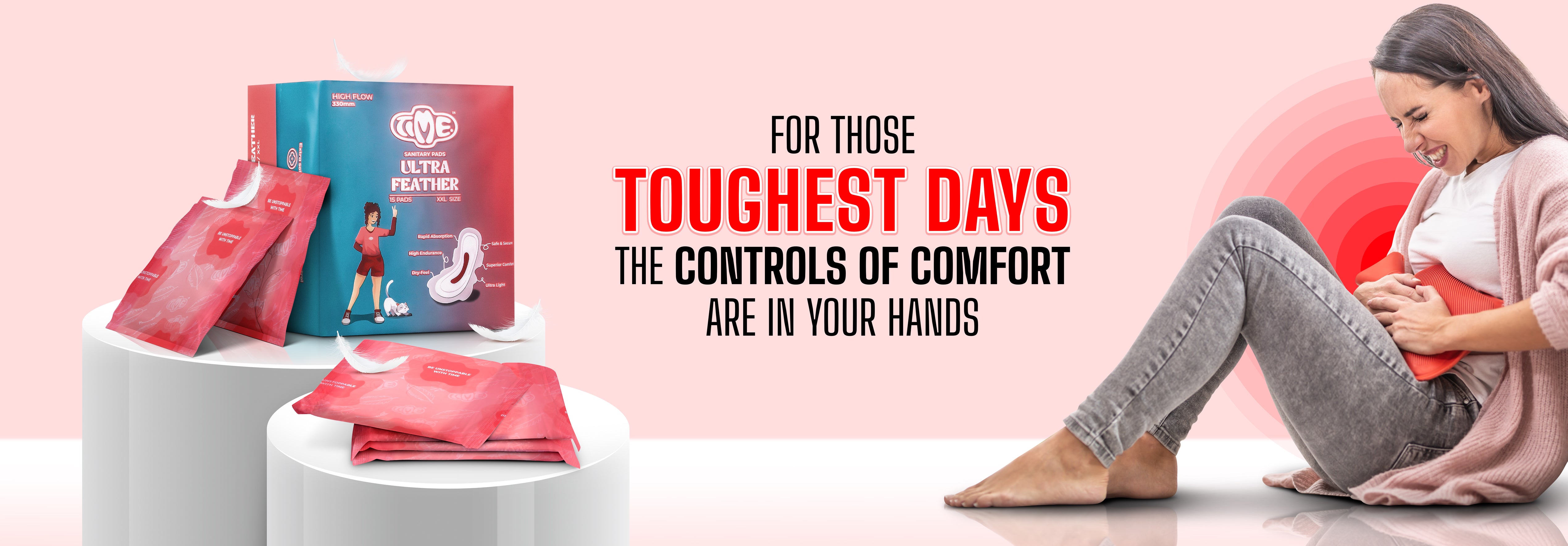 Time Pads – Premium Sanitary Pads for Ultimate Comfort