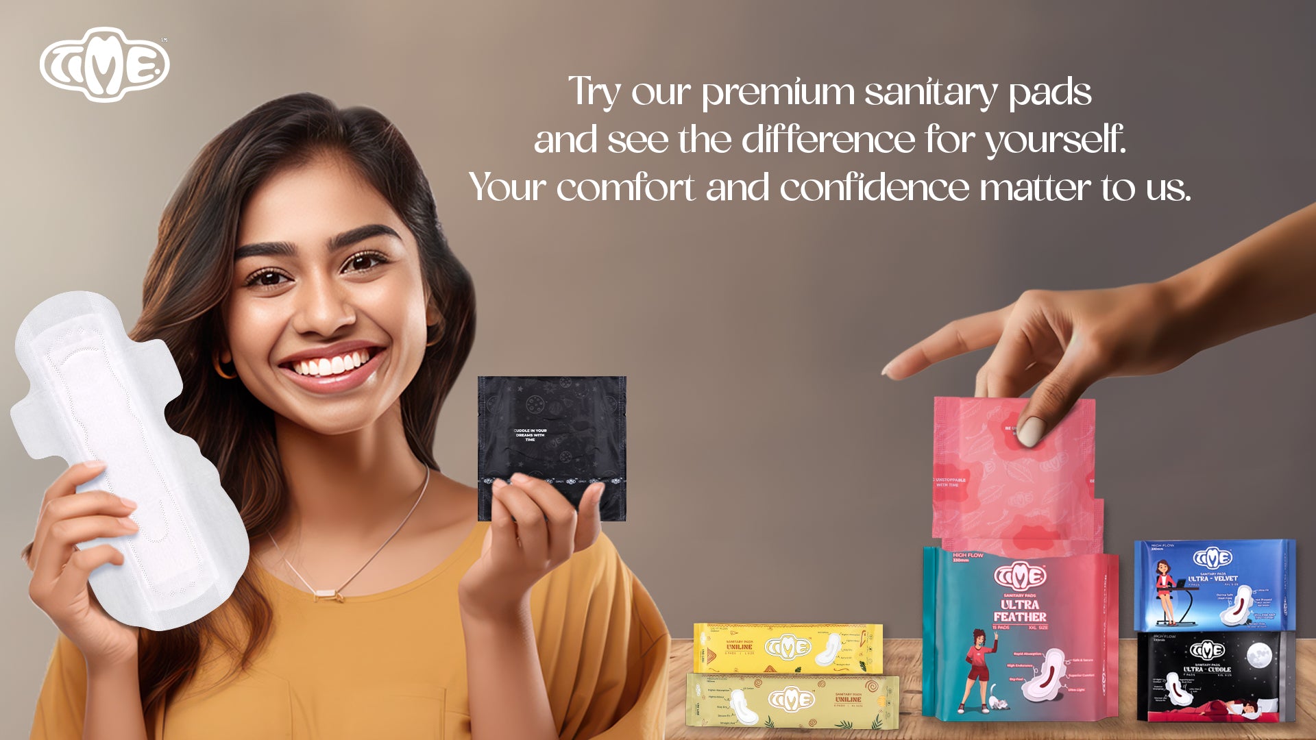 Time Sanitary Pads - Premium Sanitary Pads