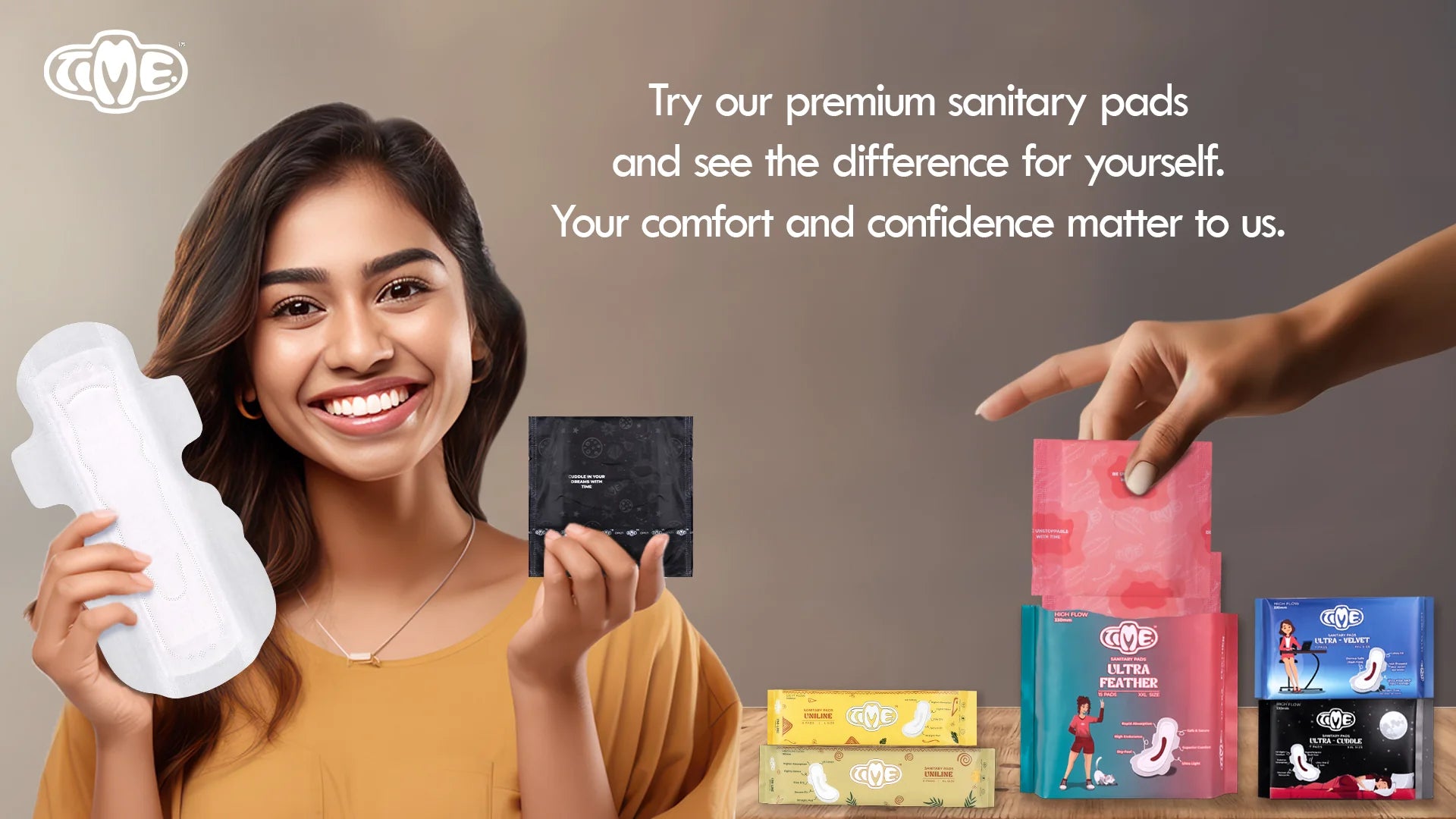 Time Pads – Premium Sanitary Pads for Ultimate Comfort
