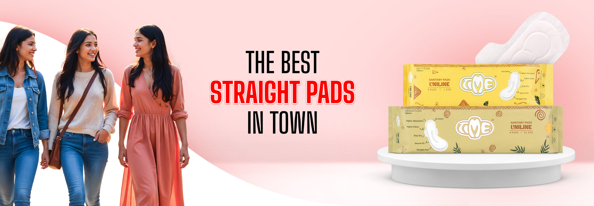 Time Pads – Premium Sanitary Pads for Ultimate Comfort