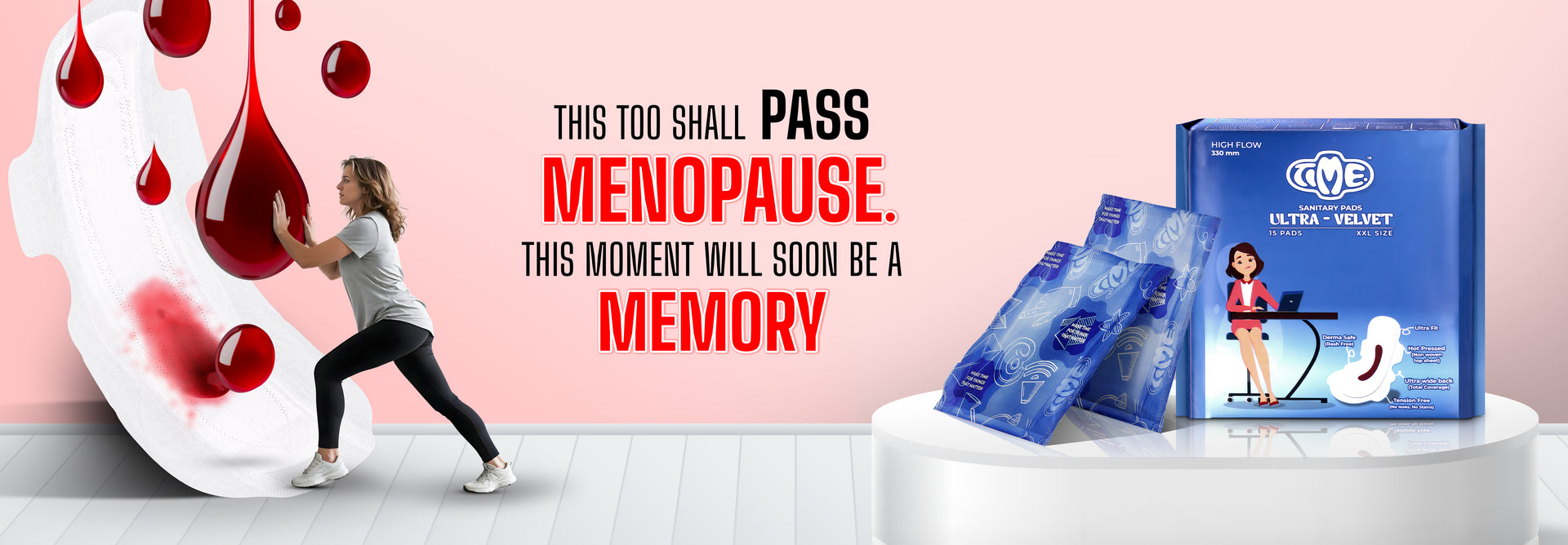 Time Pads – Premium Sanitary Pads for Ultimate Comfort