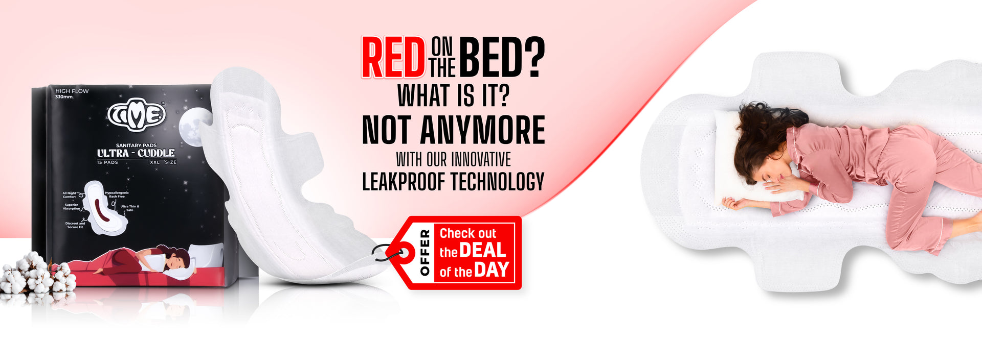 Premium Sanitary Pads for Ultimate Comfort – TIMEPADS